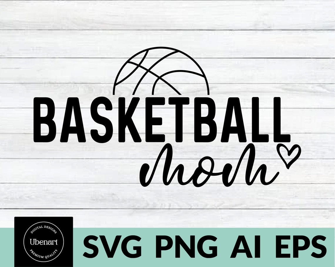 Basketball Mom SVG PNG, Basket Hoop Svg, Basketball Mama Svg ...