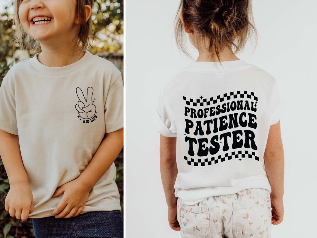 Professional Patience Tester SVG PNG, Kid Funny Svg, Mommy and Me Svg ...