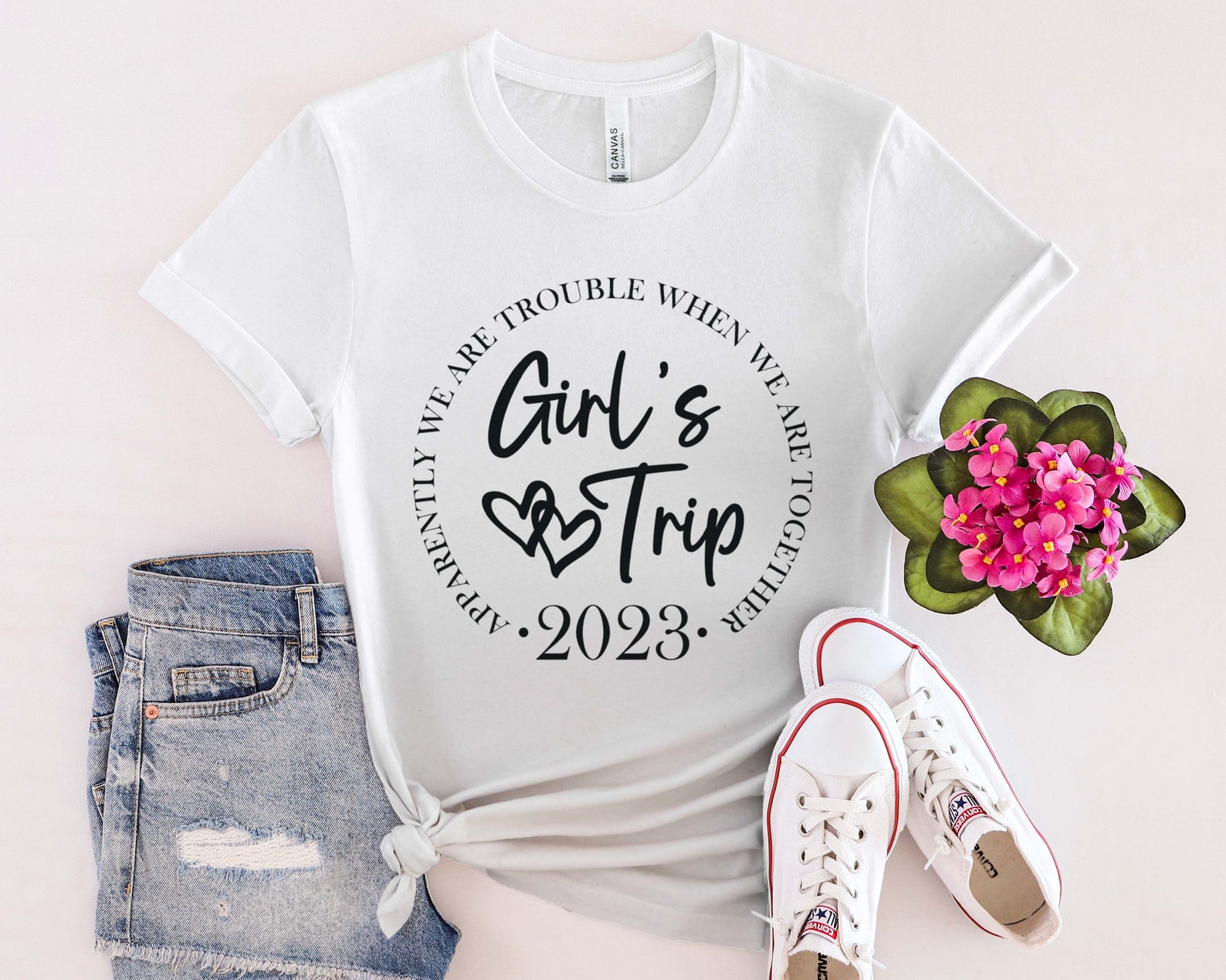 Girl’s Trip 2023 SVG, Apparently We Are Trouble When We Are Together ...