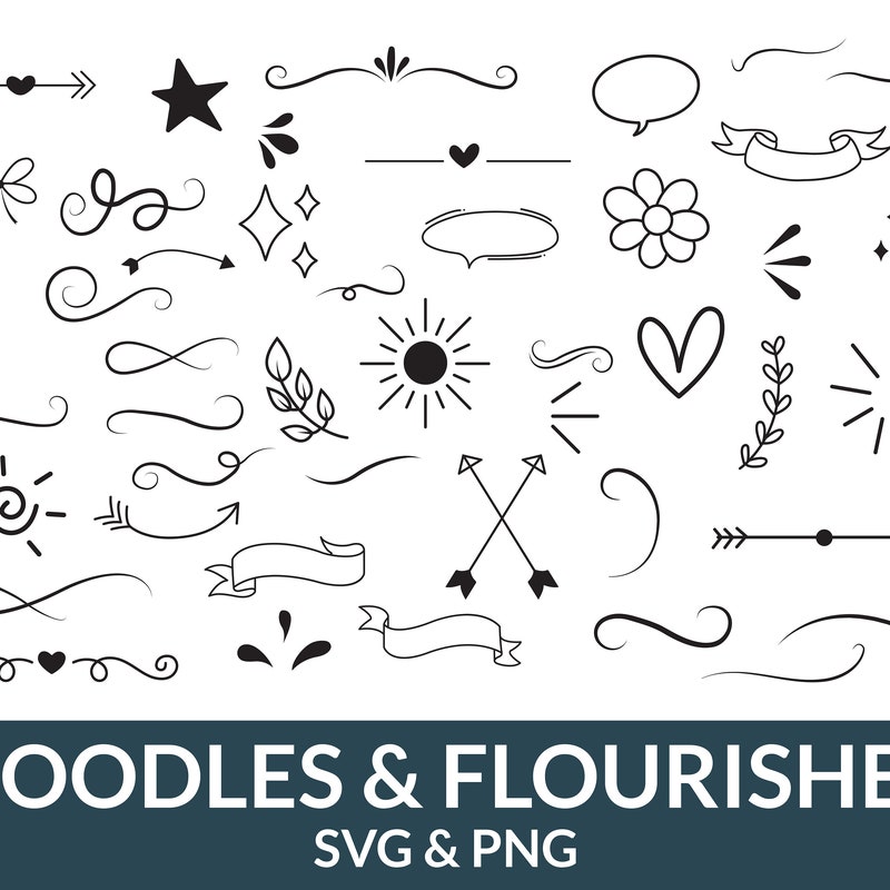 Swirl Stencil Svg - Etsy