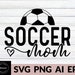 Soccer Mom SVG PNG, Game Day Vibes Svg, Mom Life Svg, Soccer Mom Shirt ...