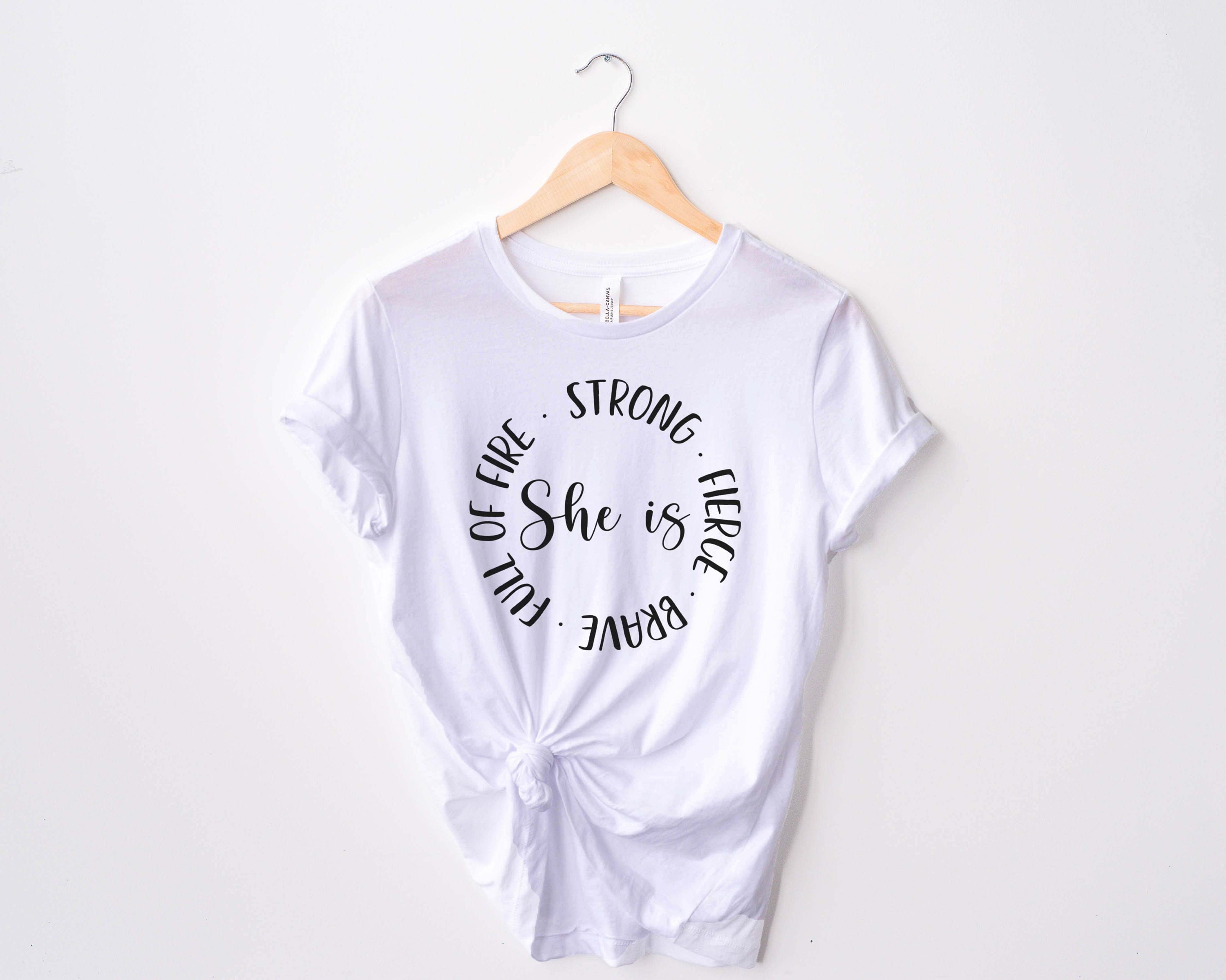 Ella es Svg Fuerte Svg Ferozo Svg Valiente Svg Lleno De - Etsy México