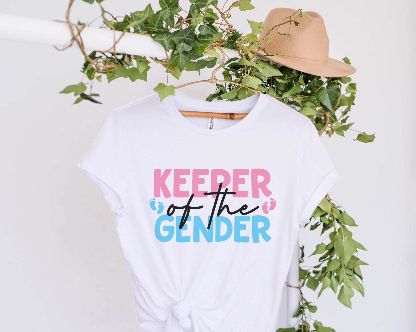 Keeper of the Gender SVG PNG, Birth Announcement Svg, Gender Reveal Svg ...