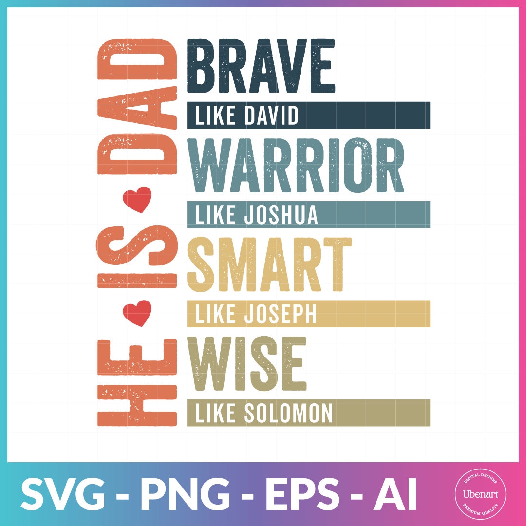 He is Dad Svg Png, Best Dad Svg, Father’s Day Svg, Dad Shirt Svg - Etsy