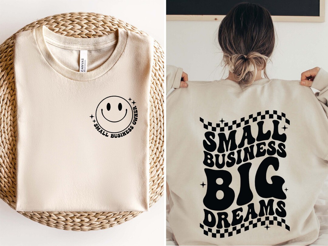 Small Business Owner SVG PNG, Small Business Big Dreams Svg, Self ...