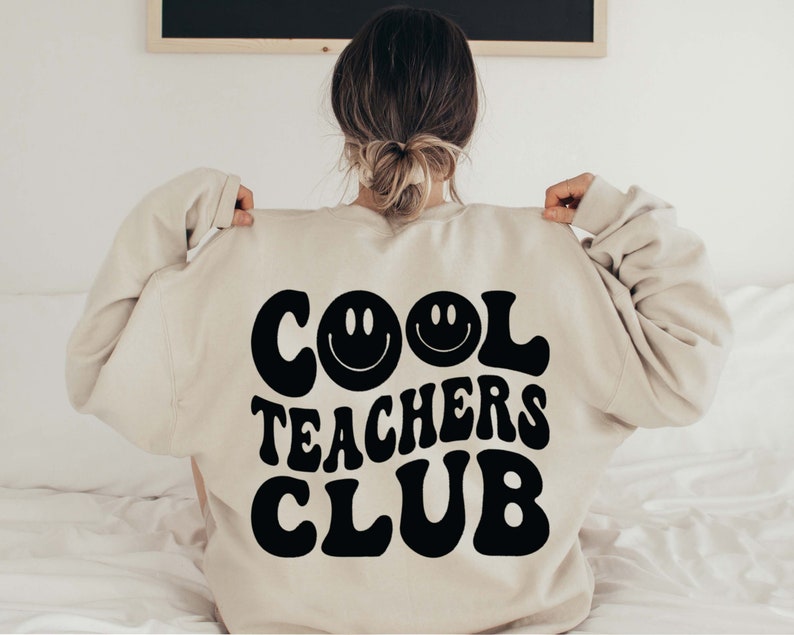 Cool Teachers Club SVG PNG, Retro Teacher Life Svg, Teacher Shirt Svg ...