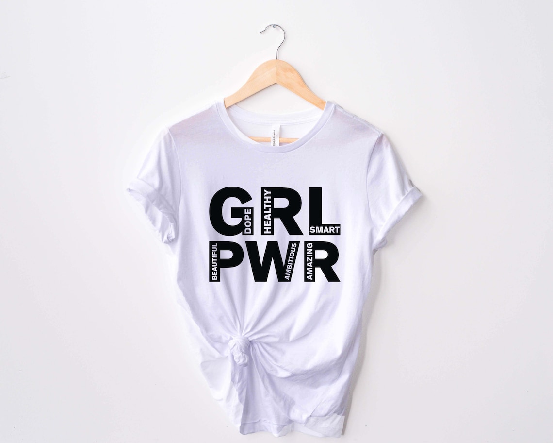 Girl Power SVG PNG Grl Pwr Svg Strong Women Svg Queen Boss - Etsy