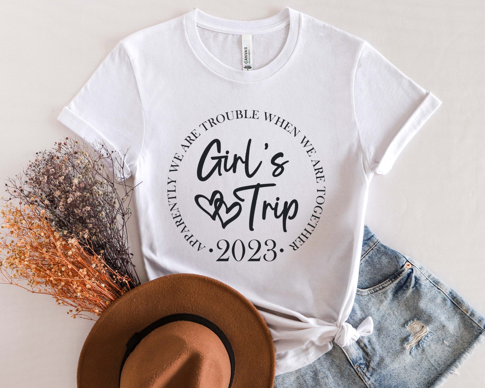 Girl’s Trip 2023 SVG, Apparently We Are Trouble When We Are Together ...