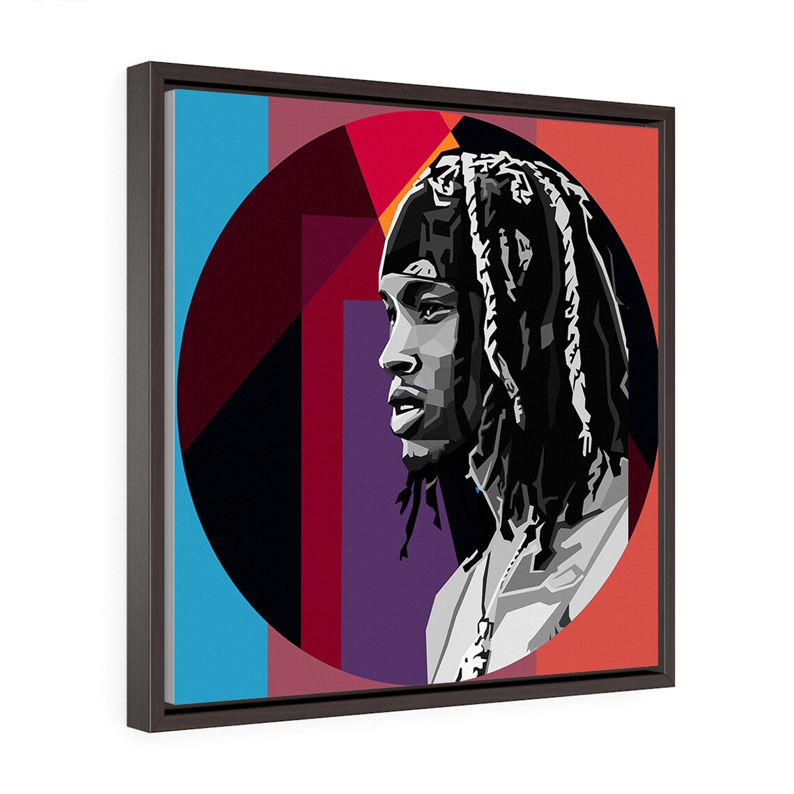 King Von Canvas Music Art. 2021 ART GALLERY 102 | Etsy