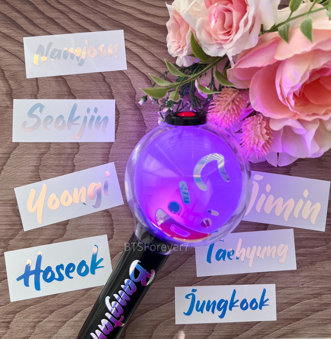 BTS ARMY Bomb Light Stick Vinyl Decal Sticker | Car Window | Laptops ...