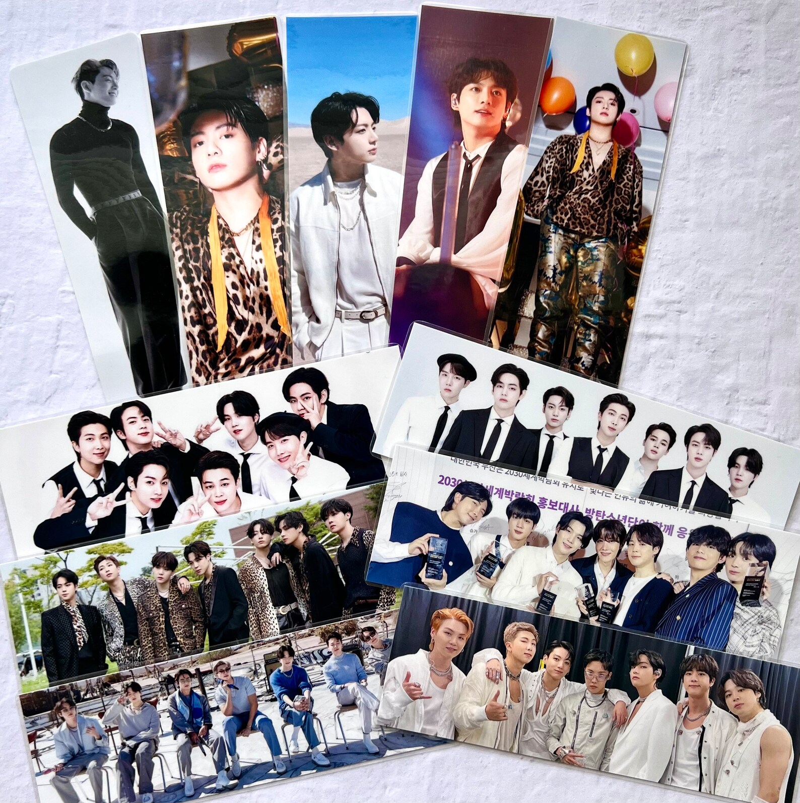 CUSTOM BTS Bookmarks One Bookmark per Order - Etsy