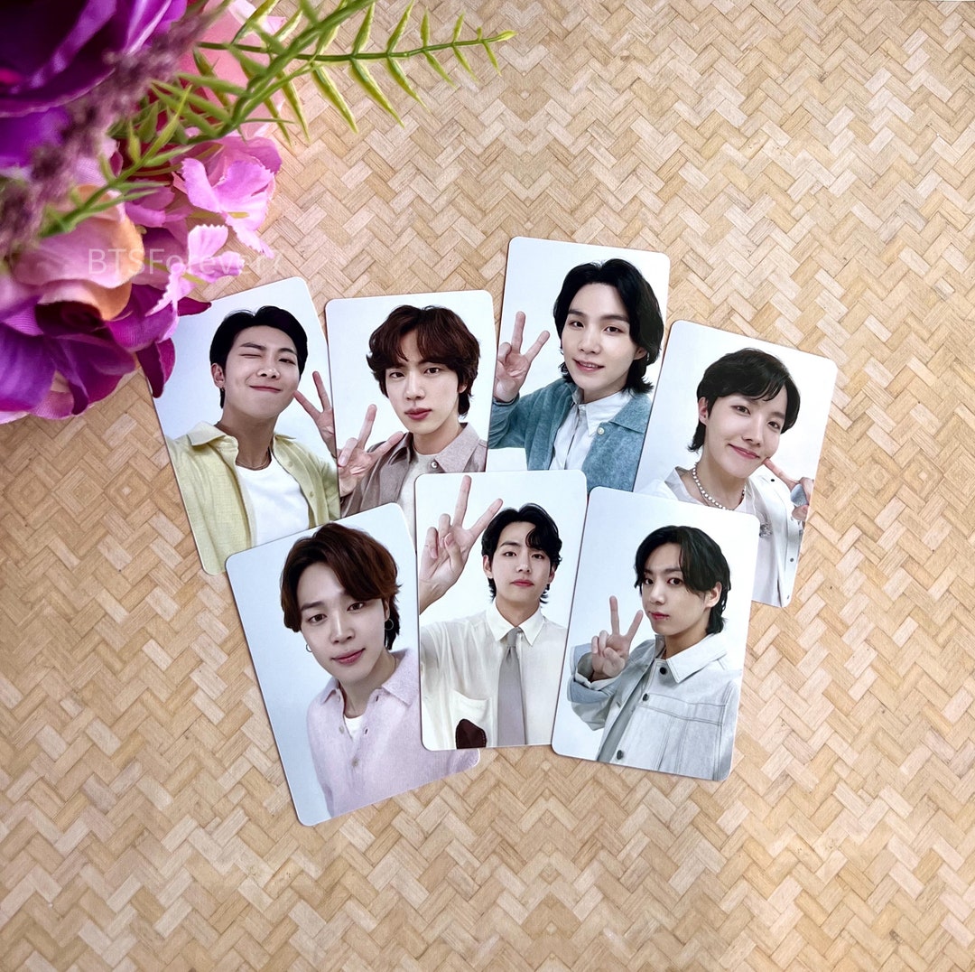 BTS 10th Anniversary Selfies Photocard Set (7 Pcs) - Etsy