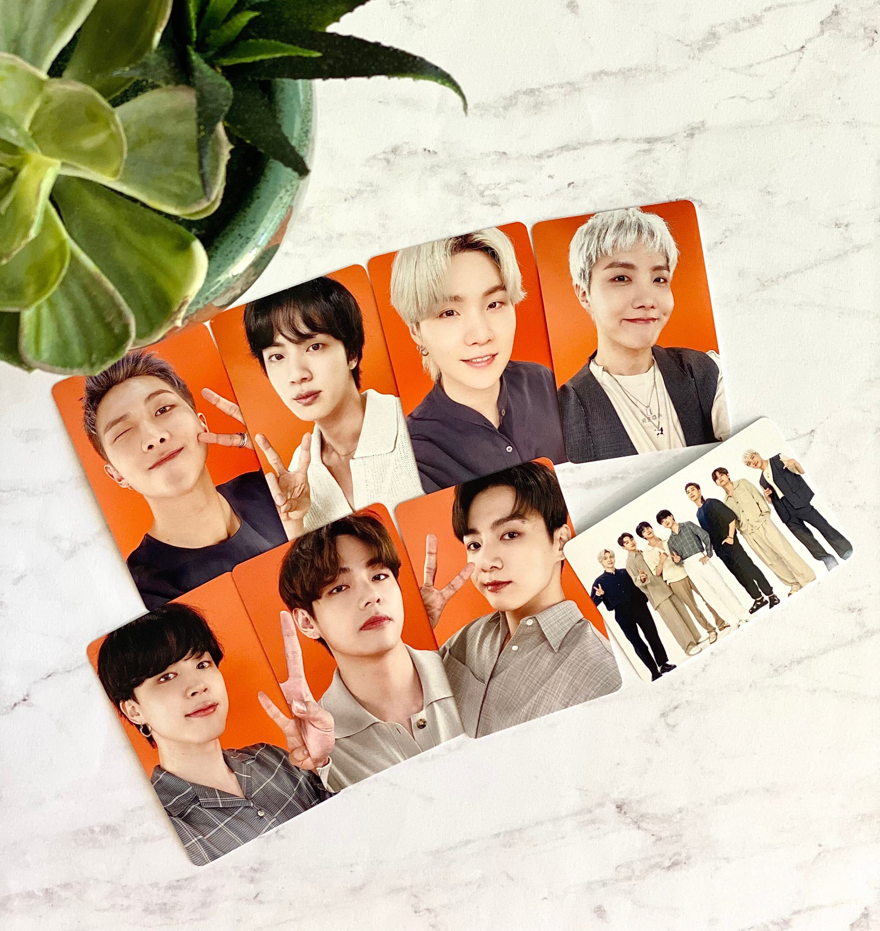 BTS 'PTD' YouTube Challenge Photocard Set 8 PCS | Etsy