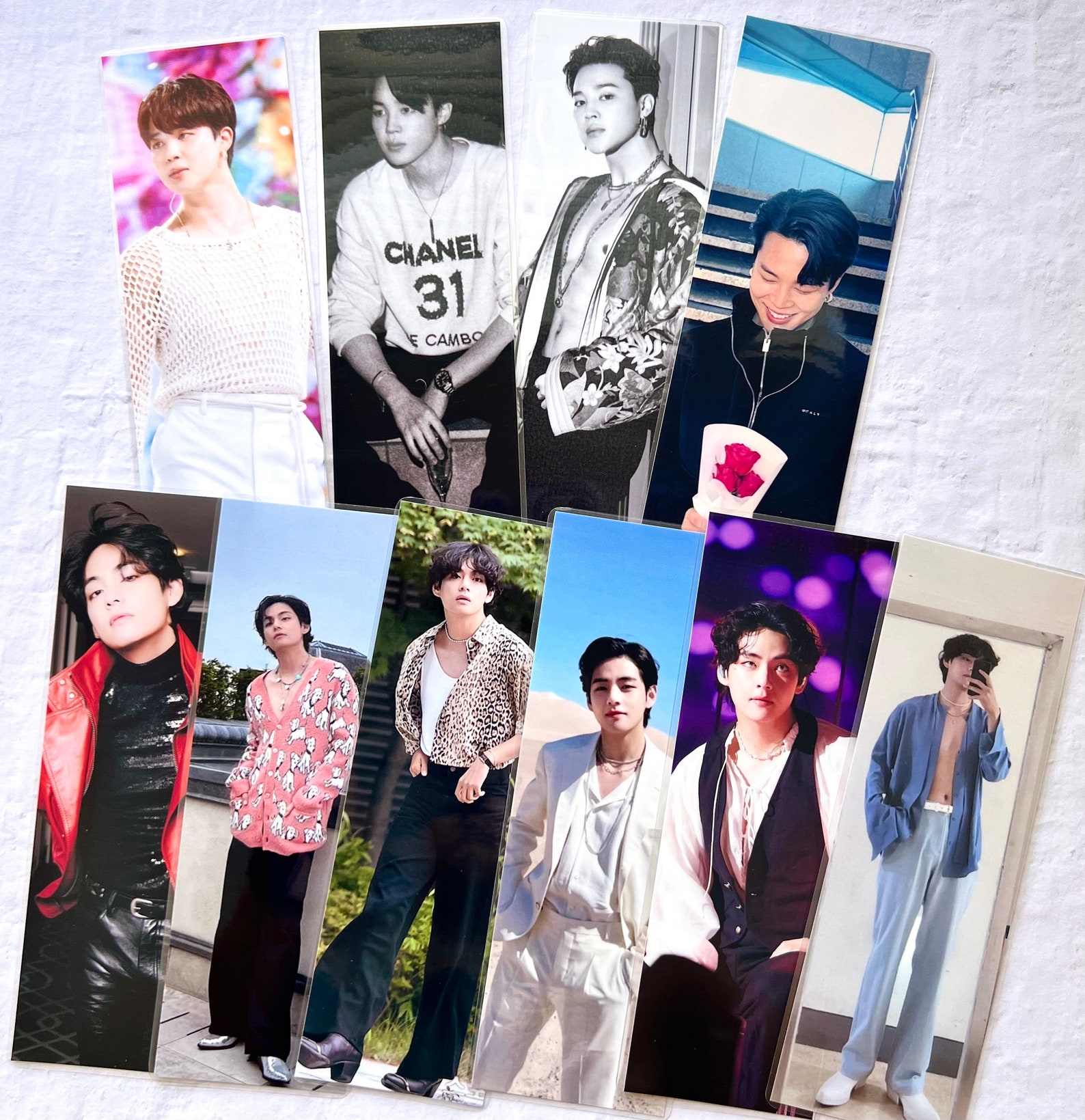 CUSTOM BTS Bookmarks One Bookmark per Order - Etsy