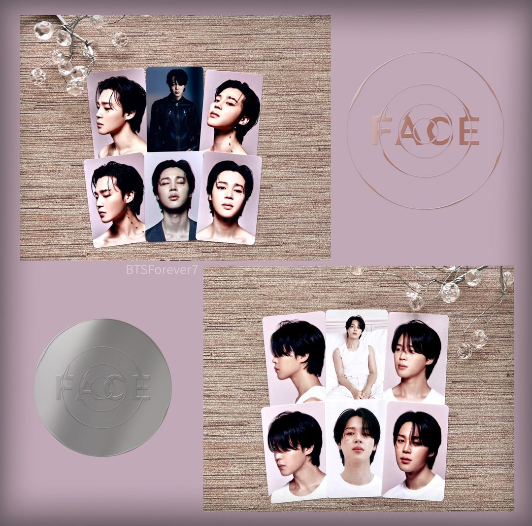 BTS Jimin 'FACE' Concept Photo (hardware Ver. + Software Ver.) - 2 SETS ...