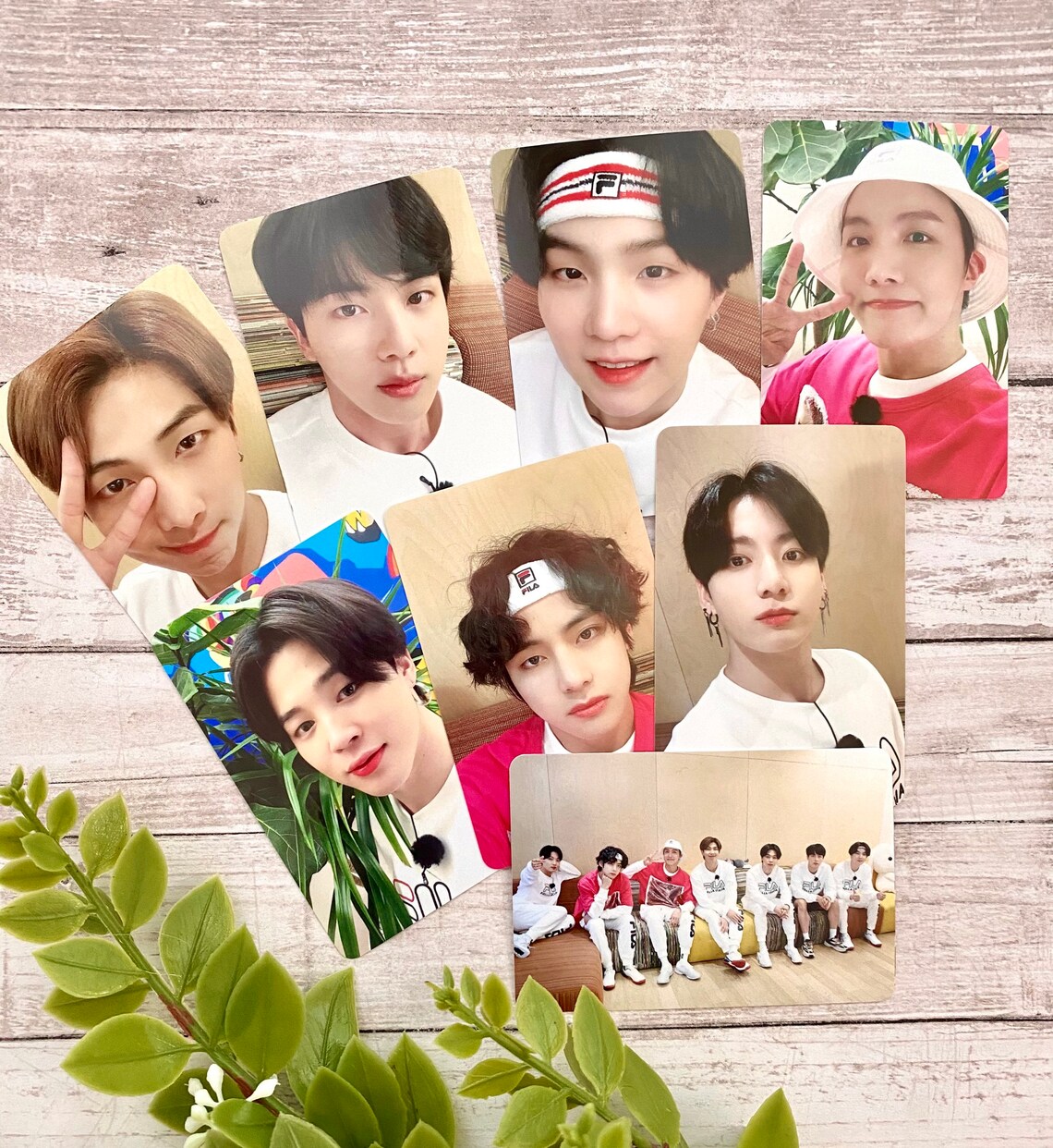 Run BTS EP. 127 Behind Photocard Set | Etsy