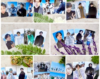 BTS 2021 Winter Package Photocard Set 8 Pcs | Etsy