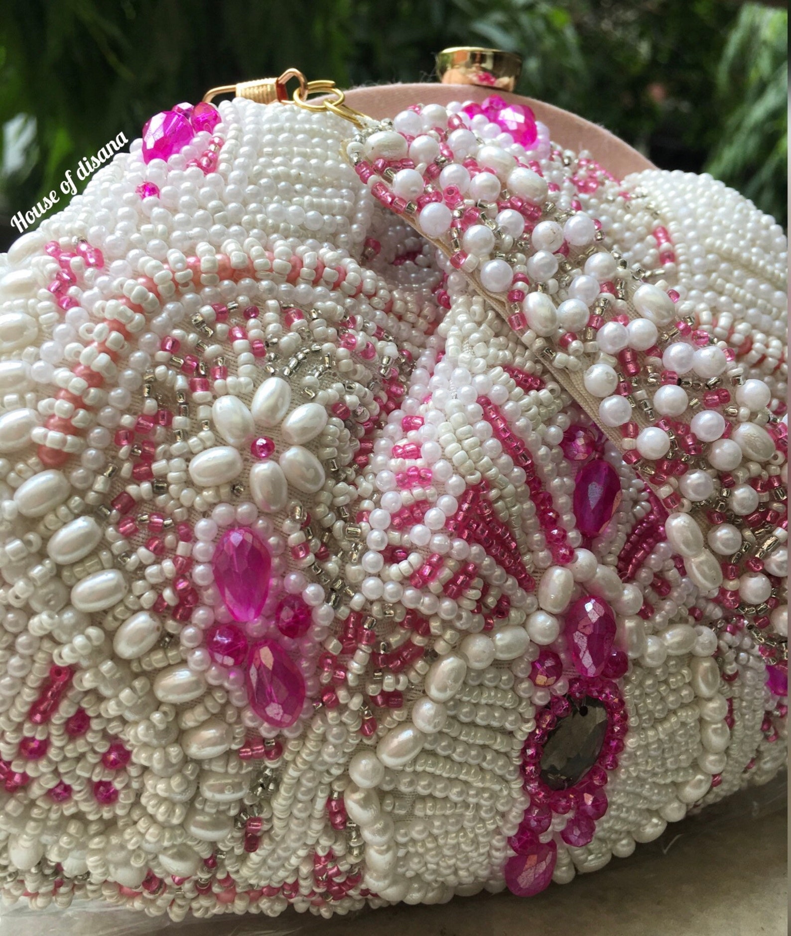 Heavy Handwork Batua Bagpotli Bag Pearl Bagevening - Etsy