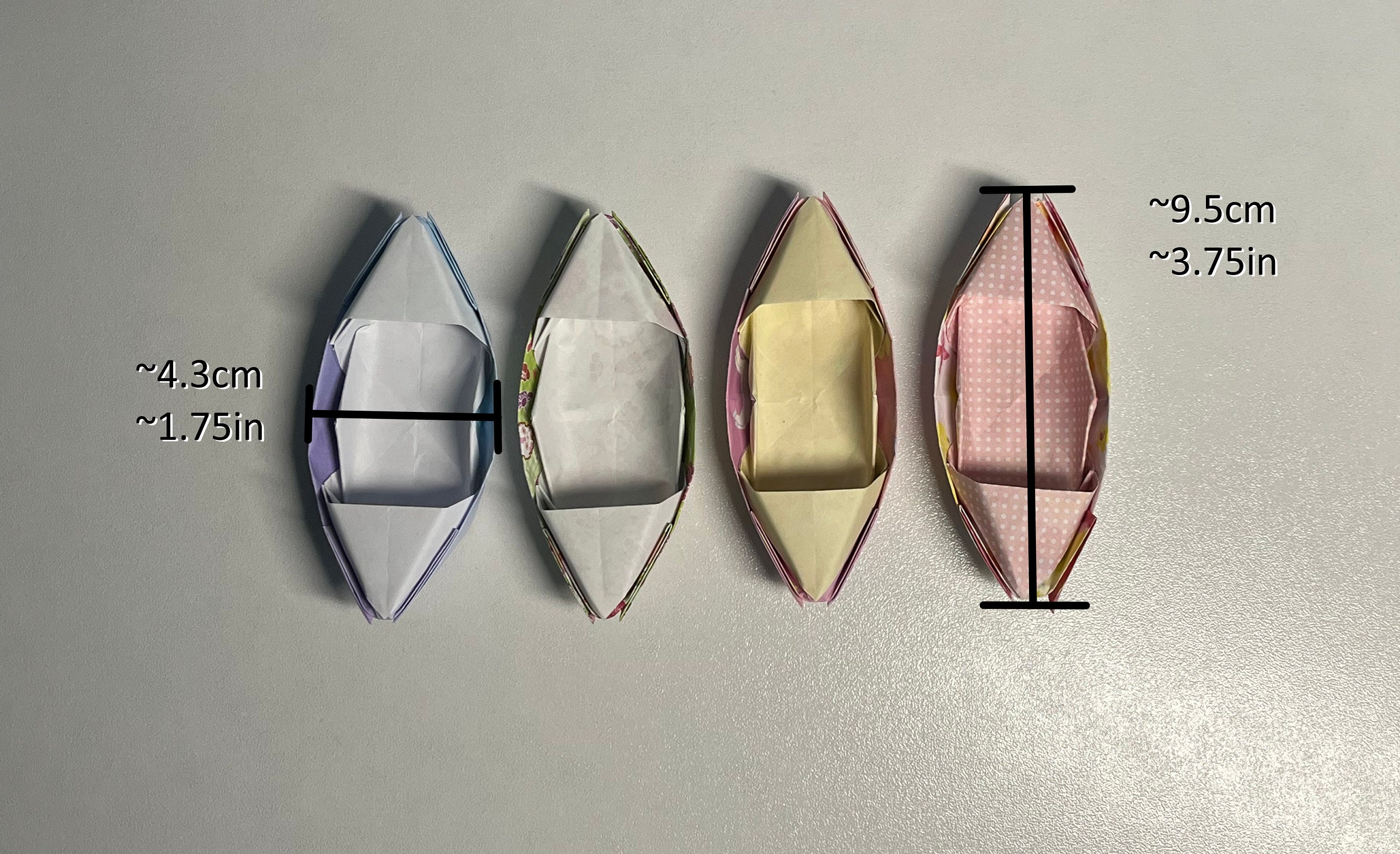 Traditional Origami Sampan Boat for Gifting | Decoration - Etsy