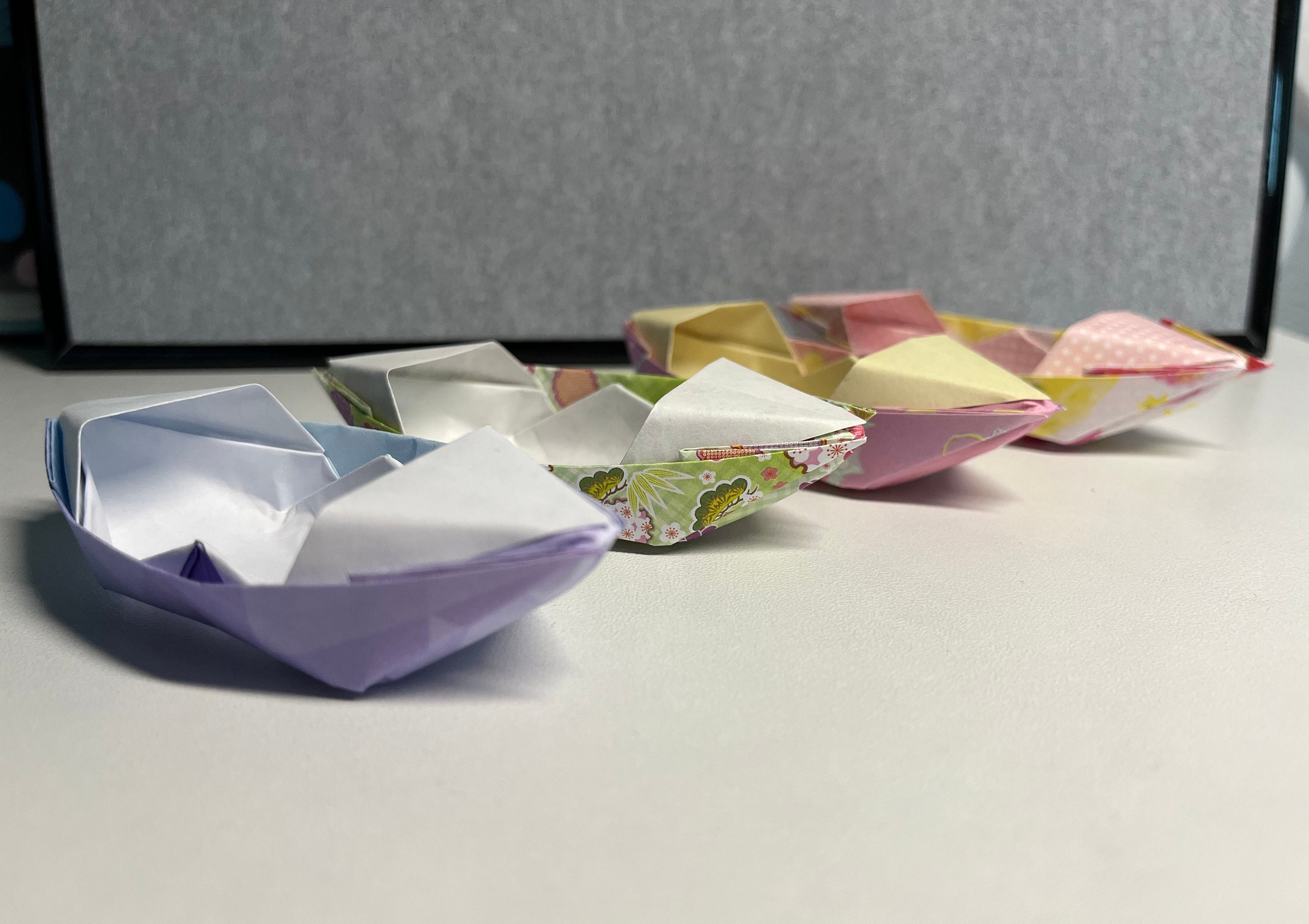 Traditional Origami Sampan Boat for Gifting | Decoration - Etsy