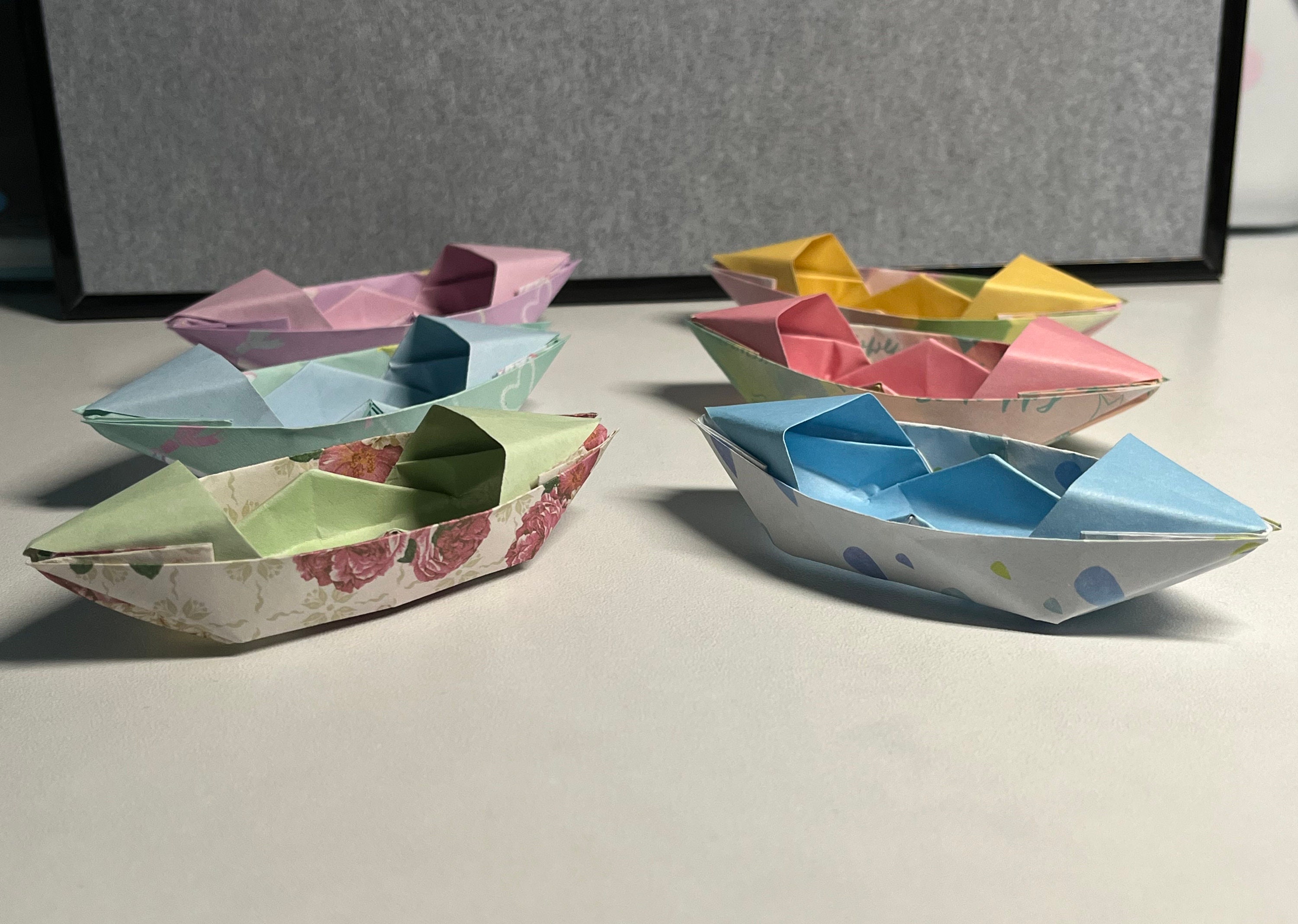 Traditional Origami Sampan Boat for Gifting | Decoration - Etsy