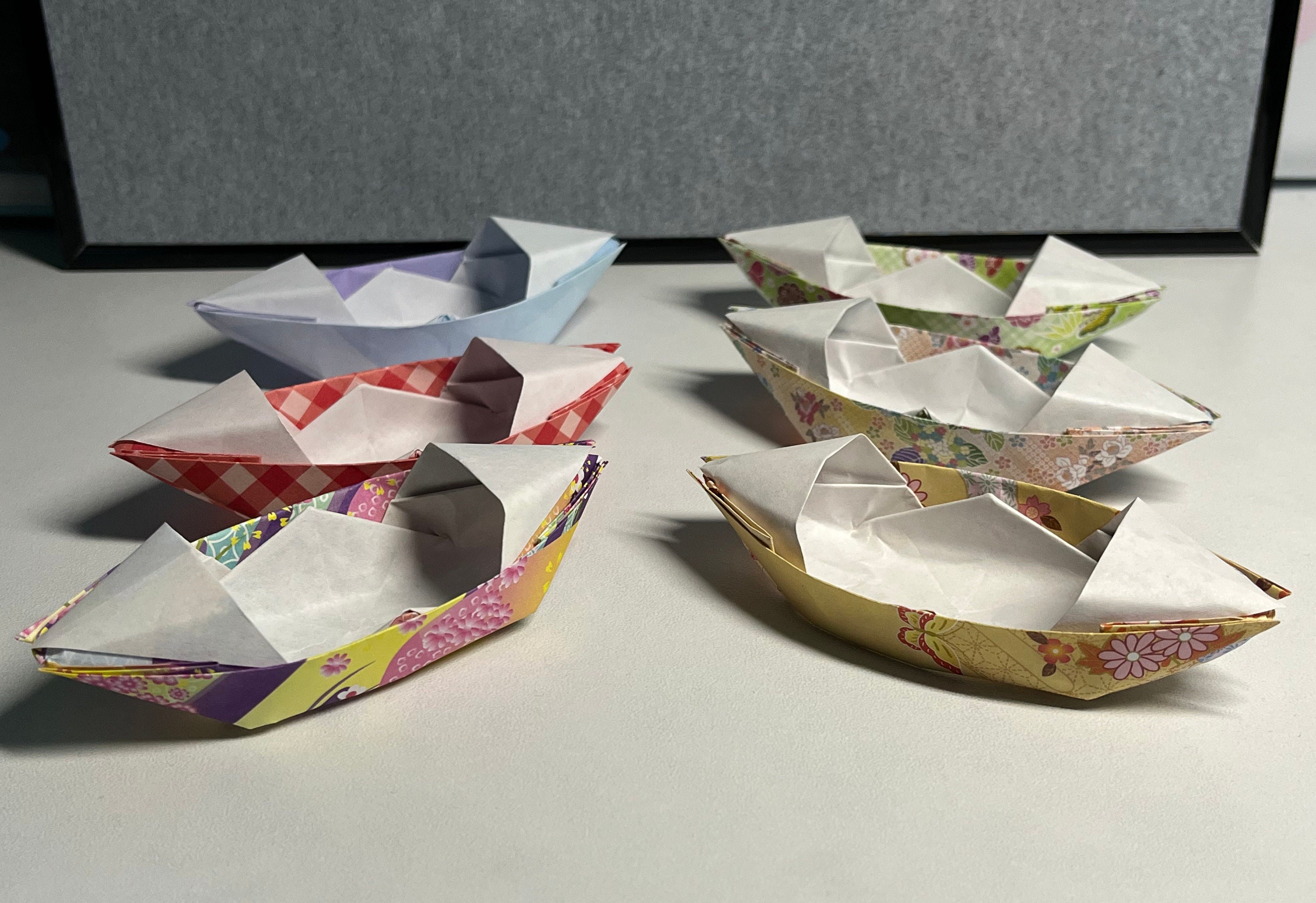 Traditional Origami Sampan Boat for Gifting | Decoration - Etsy