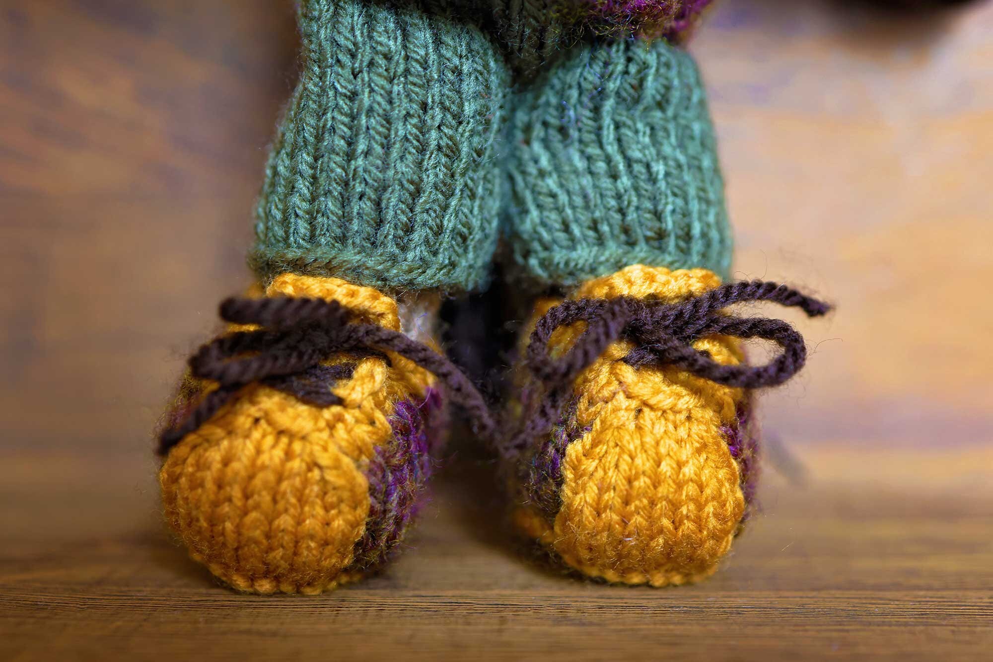 Knitted Ox With Clothes, Year of the Ox Gift, Amigurumi Cow, Animal in ...