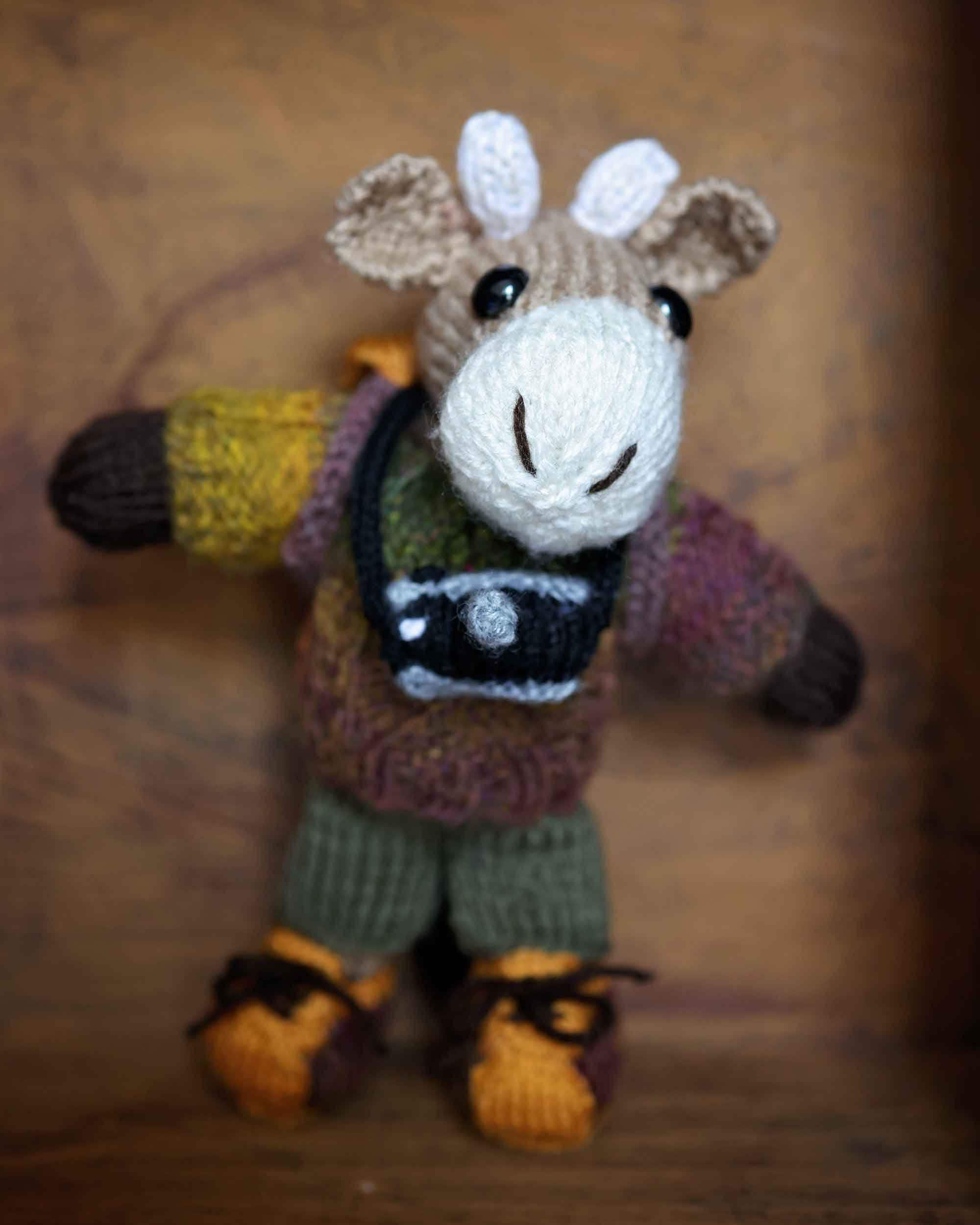 Knitted ox with clothes year of the ox gift amigurumi cow | Etsy