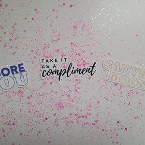 FINE LINE Sticker Pack - Etsy