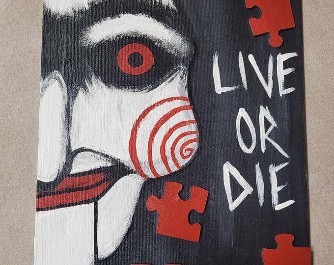 SAW Billy Jigsaw Painting - Etsy