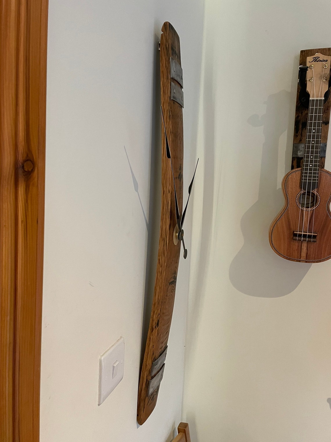 Whisky Barrel Stave Clock | Etsy UK