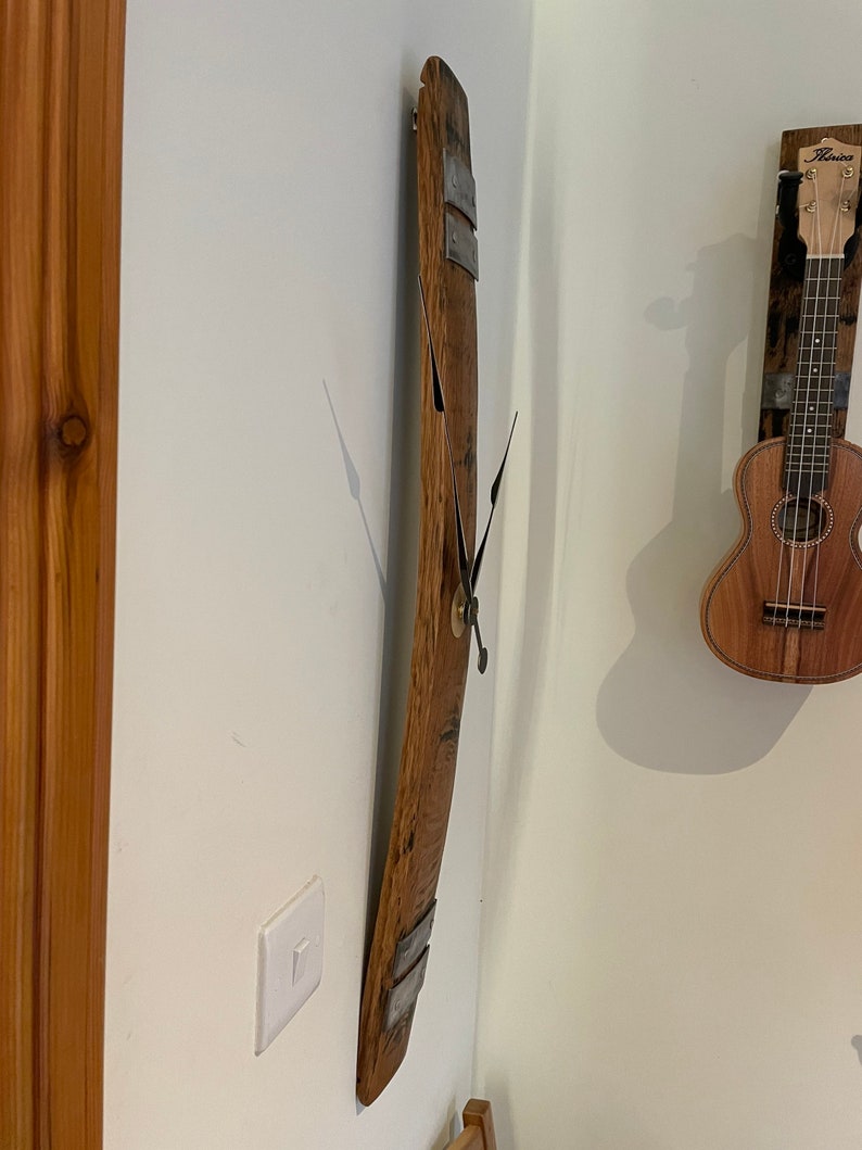 Whisky Barrel Stave Clock | Etsy UK