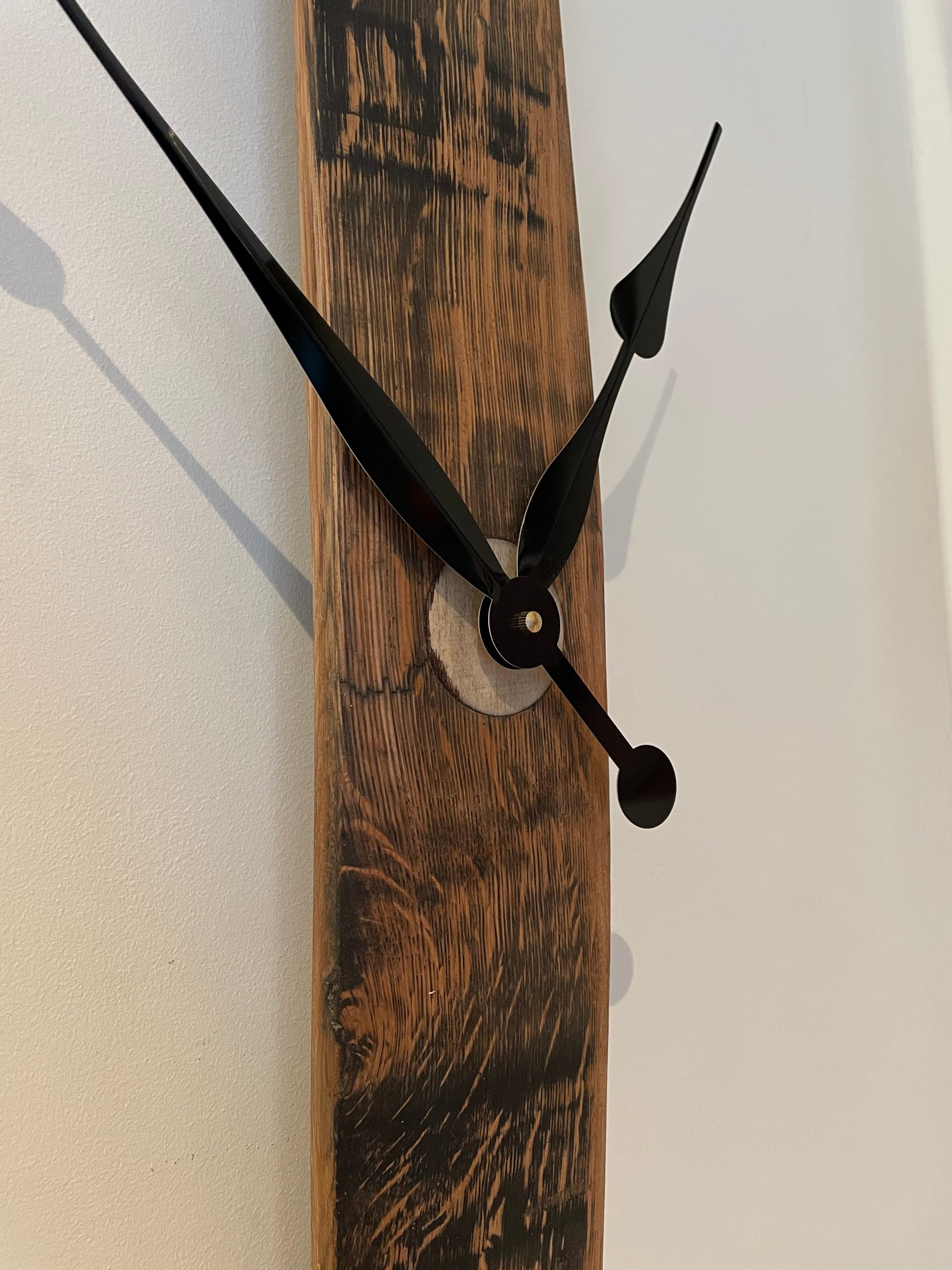 Whisky Barrel Stave Clock - Etsy UK