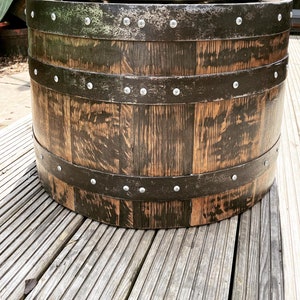Whisky Barrel Gas Fire Pit. Outdoor Fire . Garden Fire . Barrel Fire ...