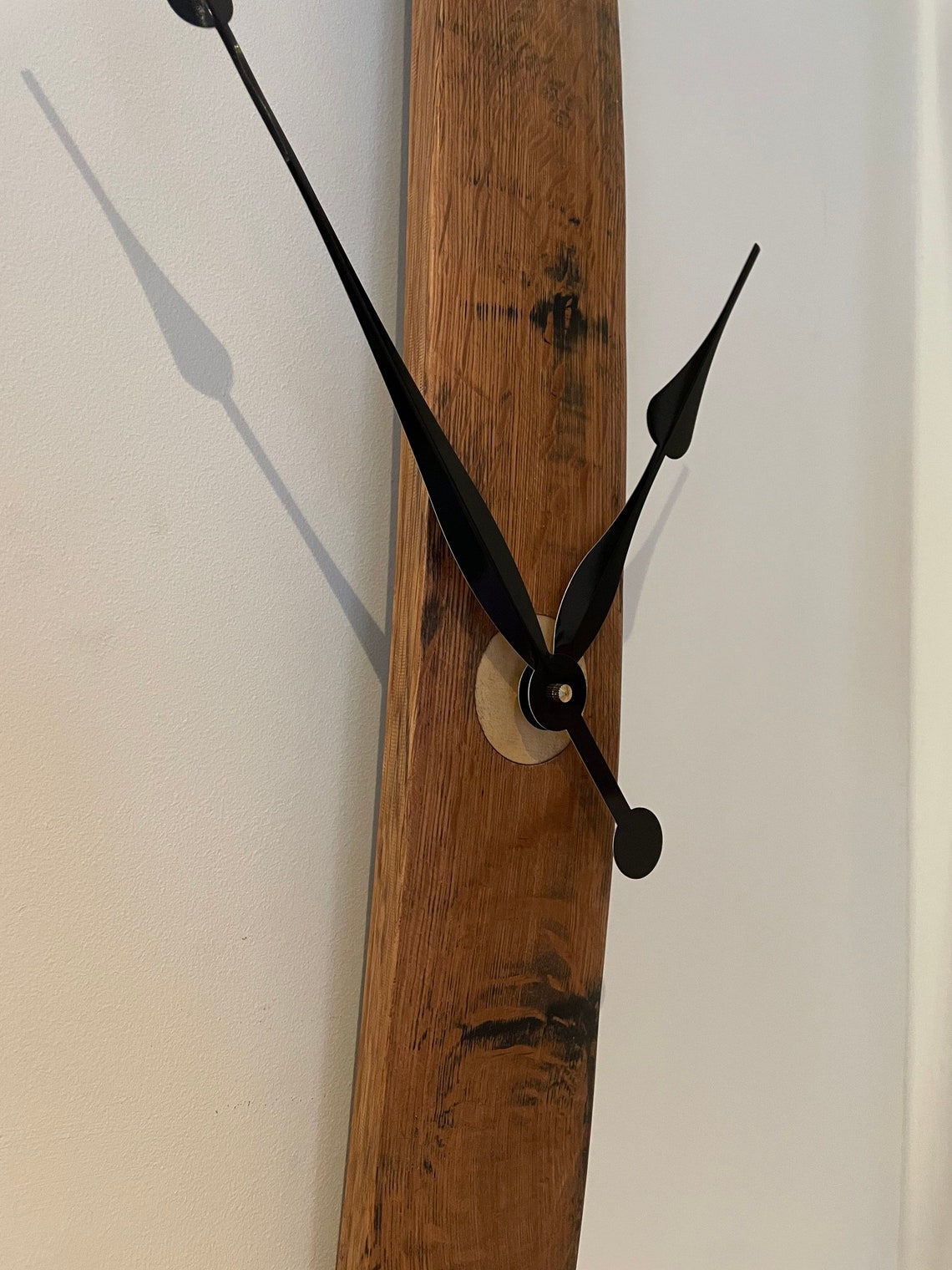 Whisky Barrel Stave Clock - Etsy UK