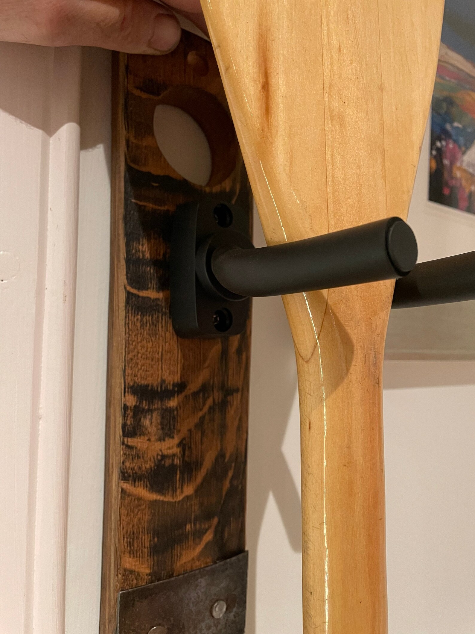 Whisky Barrel Canoe / Kayak Paddle Holder - Etsy