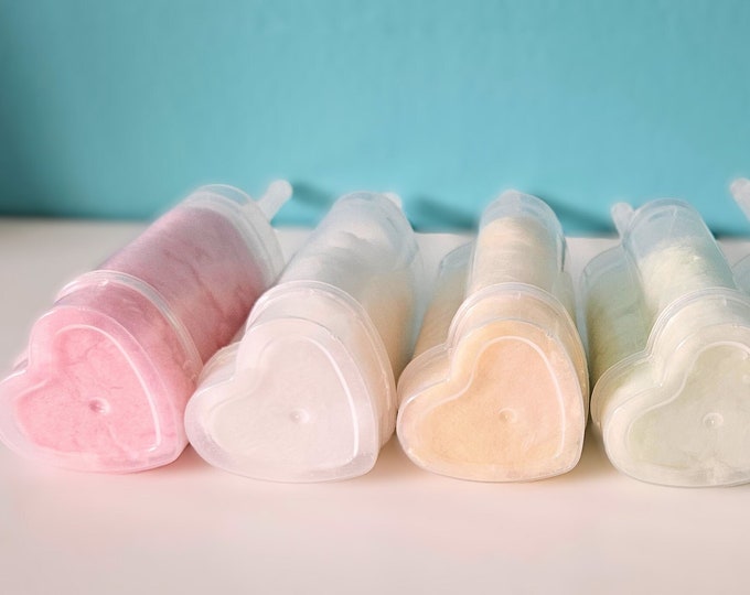 Heart Push up Pops - Gourmet Cotton Candy! Perfect for Birthdays ...