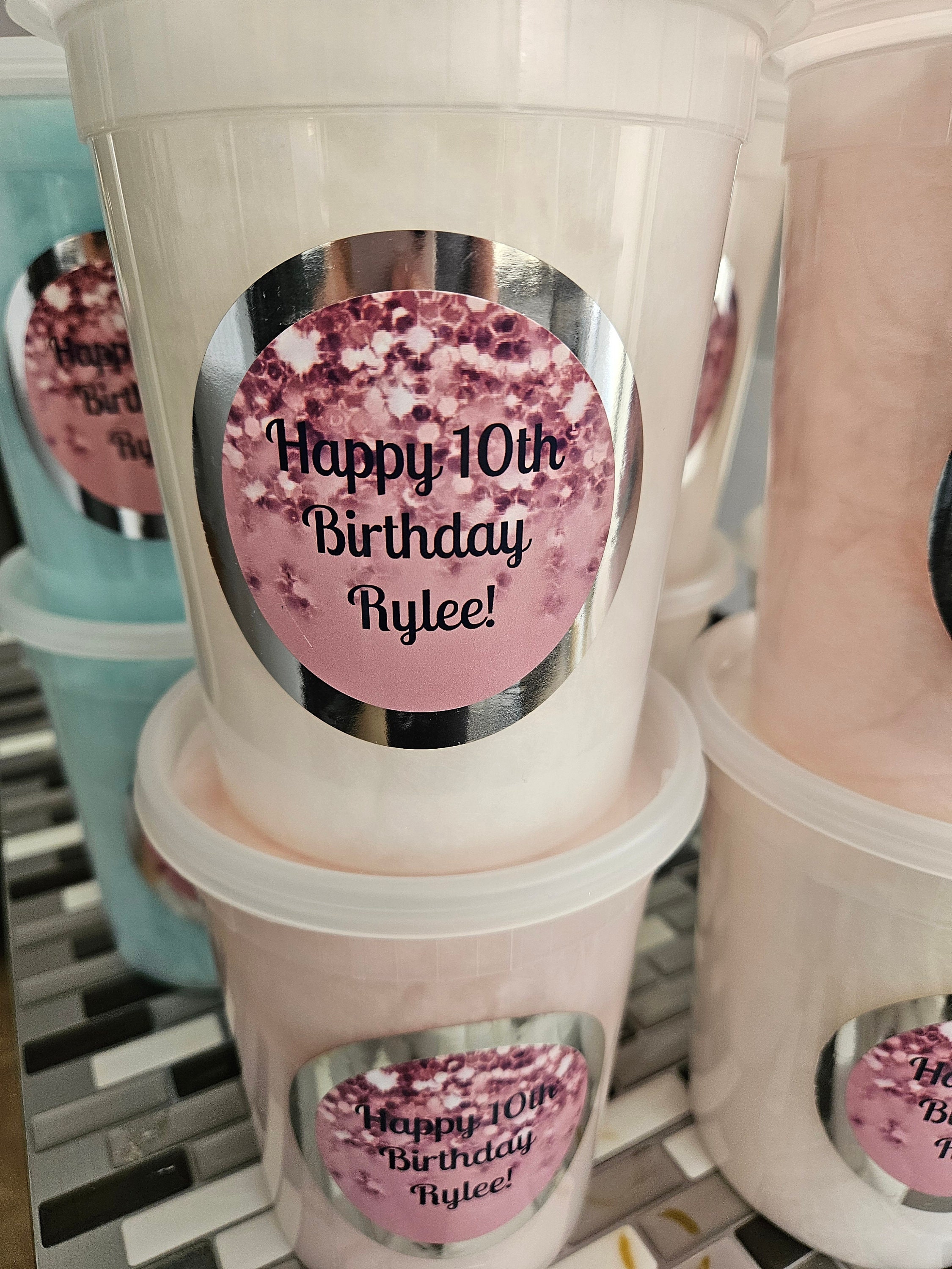 Gourmet Cotton Candy - Custom Tubs - Personalized for Your Next Event ...