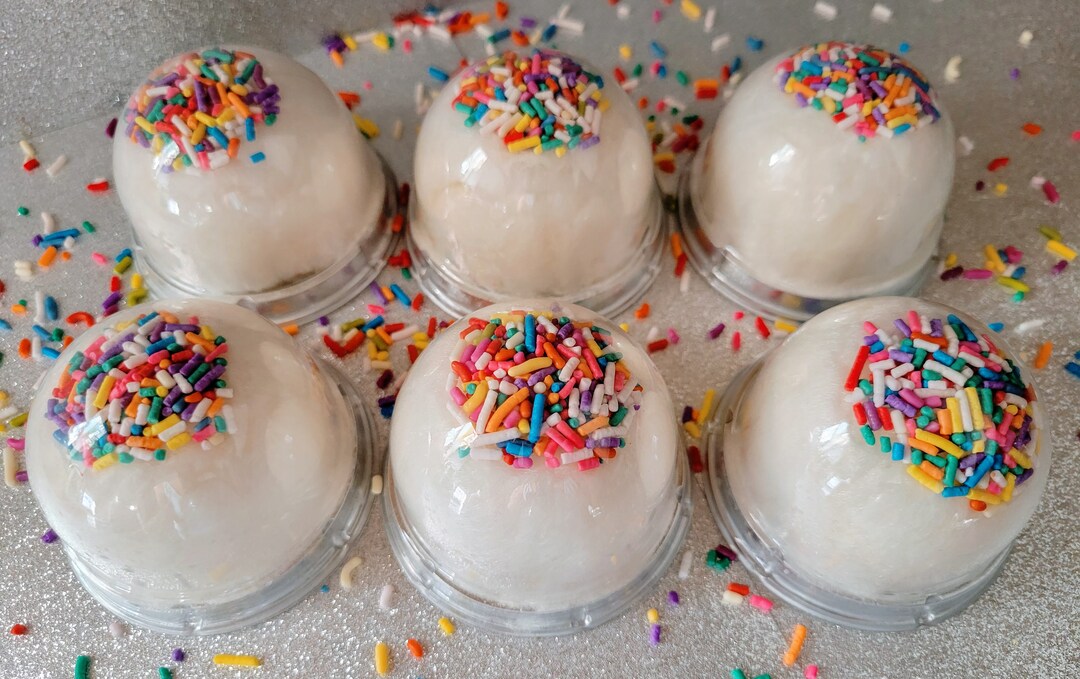 Cotton Candy Bombs With Rainbow Sprinkles – Birthday Party Favors - Etsy