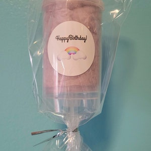 Gourmet Cotton Candy Push Pops: 6 Flavor Party Favors - Etsy