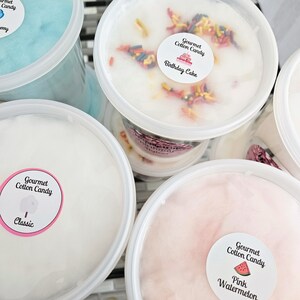 Gourmet Cotton Candy - Custom Tubs - Personalized for Your Next Event ...