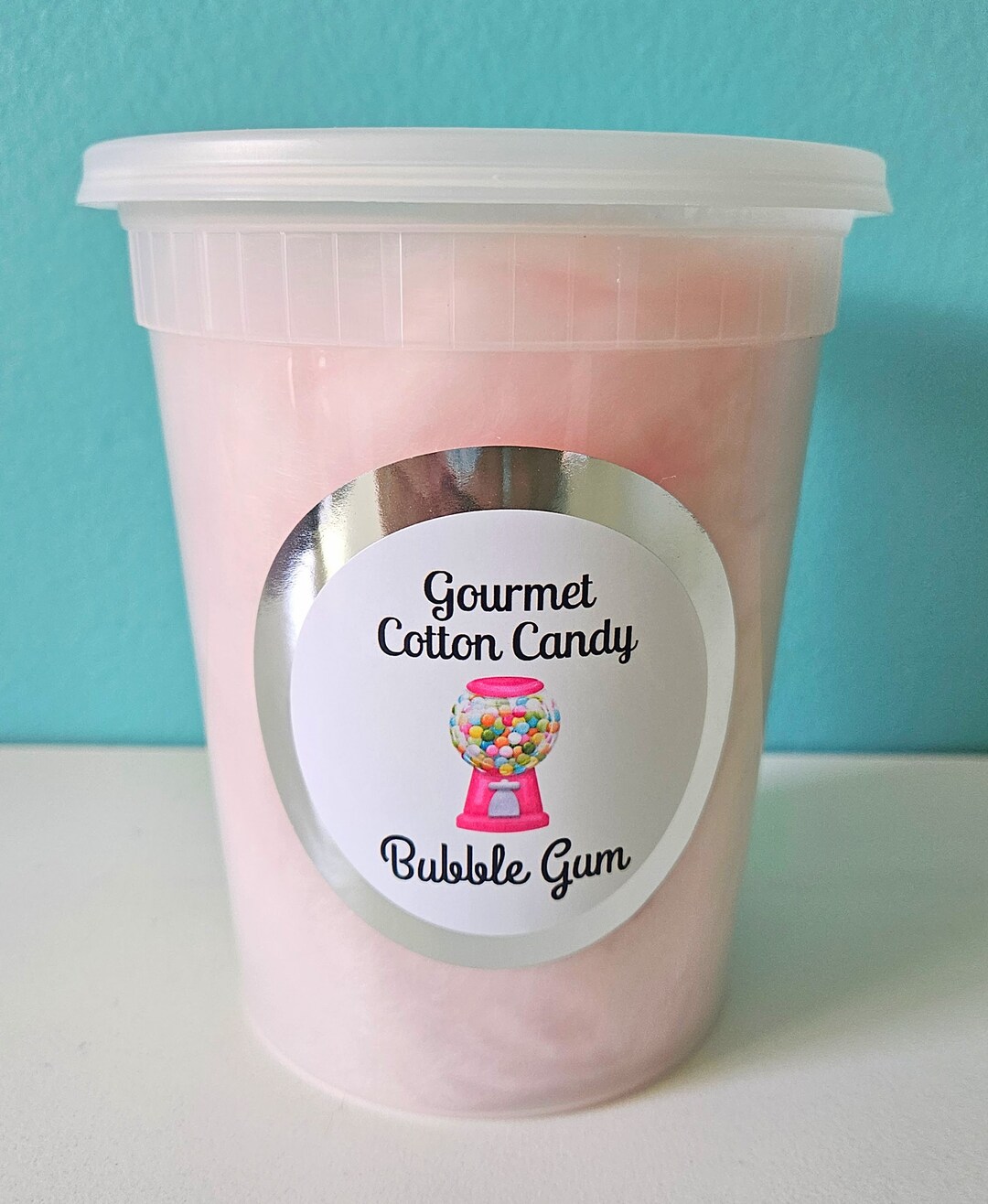 Gourmet Bubble Gum Cotton Candy: Handspun, Fluffy Treat - Etsy
