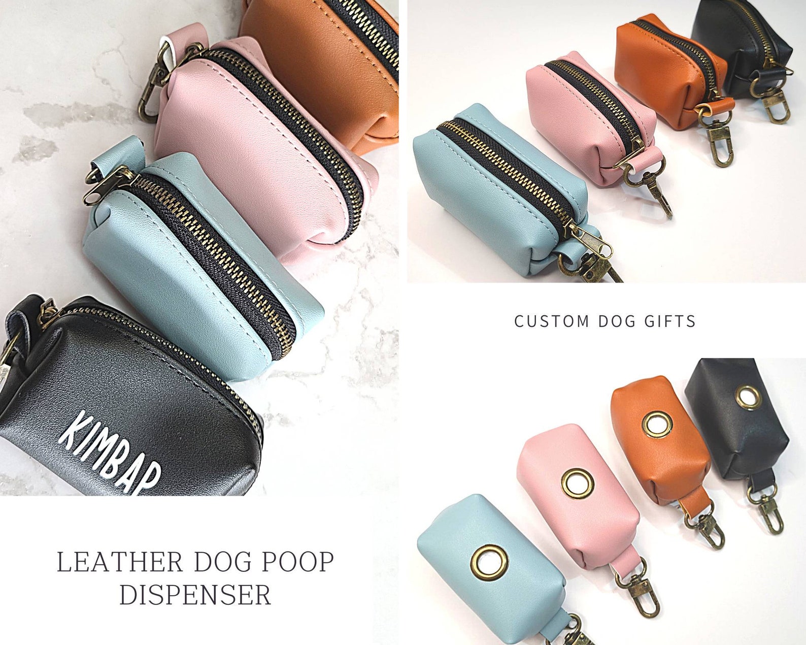 Custom Dog Gifts Poop Bag Holder Dog Poop Bag Case Sanitary | Etsy