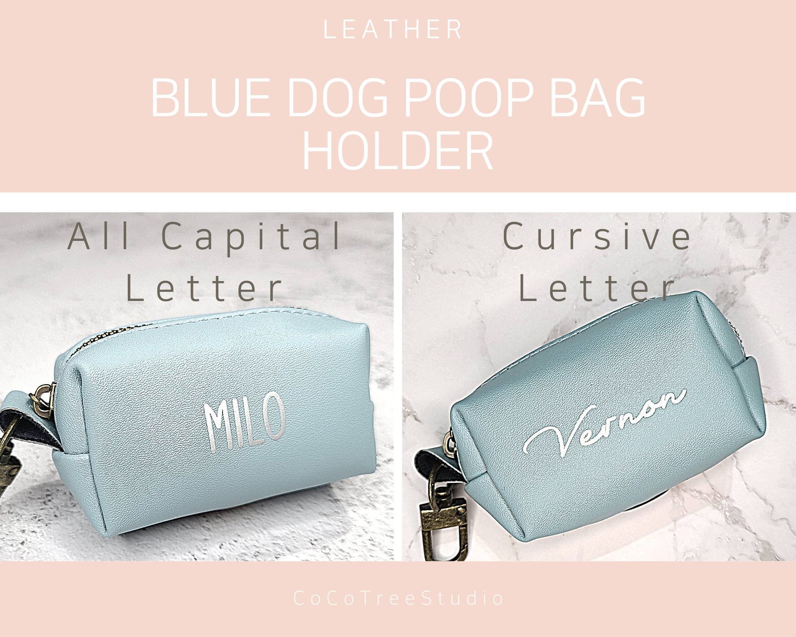 Custom Dog Gifts Poop Bag Holder Dog Poop Bag Case Sanitary | Etsy