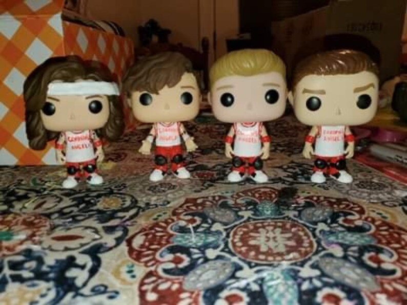 One Direction Dodgeball Custom Funko Pops | Etsy