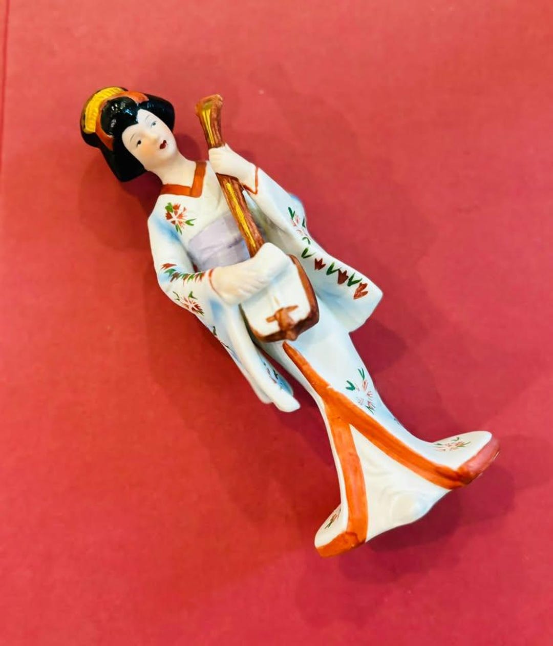 Set of 3 Vintage Geisha Figurines| Japanese Geisha Statue | Asian ...