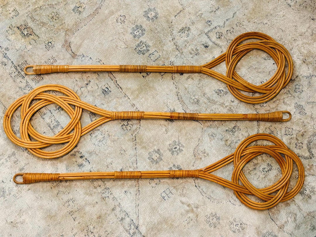 Set of 3 Antique Wood Rug Beaters| Wall Decor| Vintage Design - Etsy