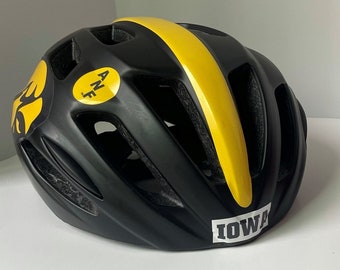 University of Michigan Bike Helmet - Etsy