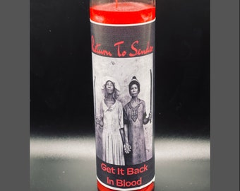 Return Sender Candle - Etsy
