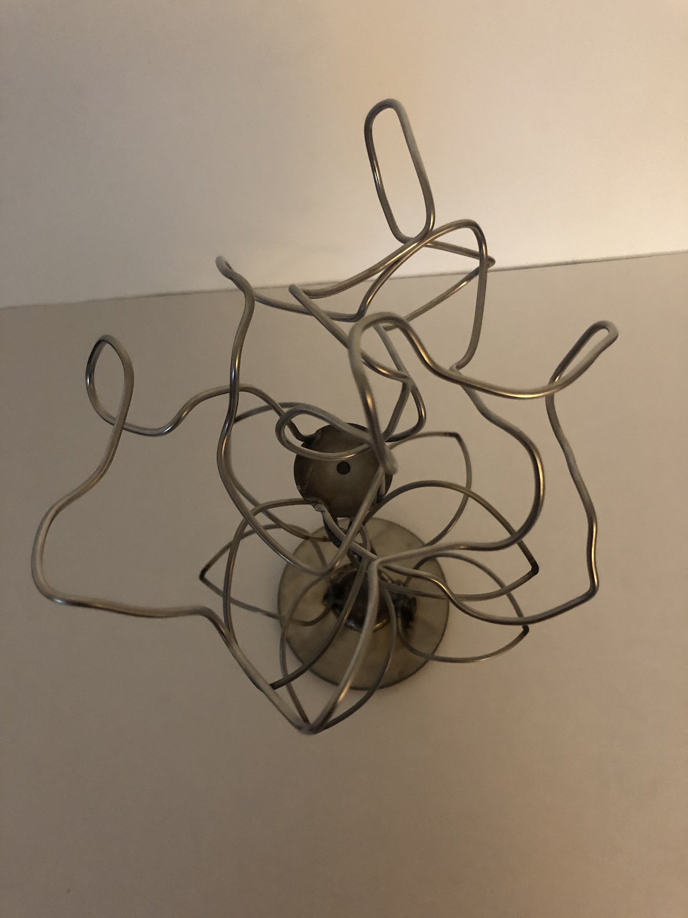 Metal Flower Sculpture - Etsy